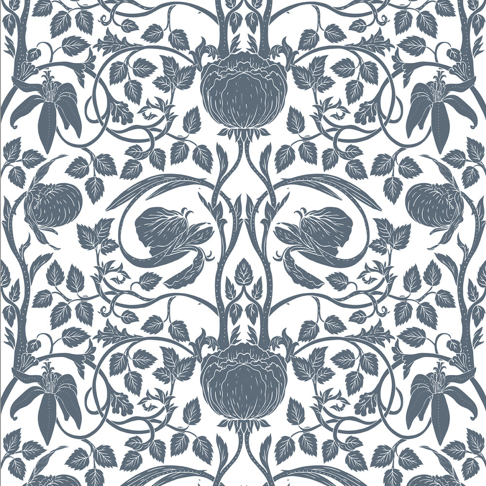 Papel Mural Morris Pattern decoración Lavable calce a medida – Simone Home